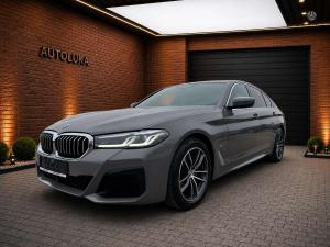 Grey BMW 520 2020 in Marijampole, with an engine capacity of 2.00 L and mileage of 154 thousand km for 34667 €, photo  on AUTOMOTO.COM.LV