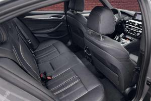 Grey BMW 520 2020 in Marijampole, with an engine capacity of 2.00 L and mileage of 154 thousand km for 34667 €, photo 24 on AUTOMOTO.COM.LV
