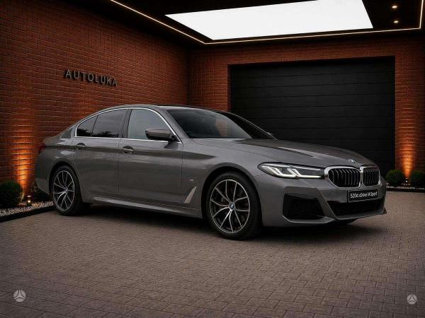 Grey BMW 520 2020 in Marijampole, with an engine capacity of 2.00 L and mileage of 154 thousand km for 34667 €, photo 7 on AUTOMOTO.COM.LV