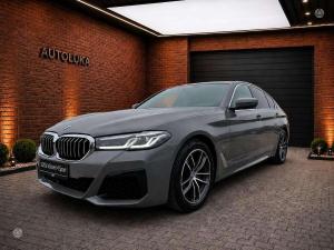 Pelēks BMW 520 2020 Marijampole, ar dzinēja tilpumu 2.00 L un nobraukumu 154 tūkst. km par 34606 €, foto  vietnē AUTOMOTO.COM.LV