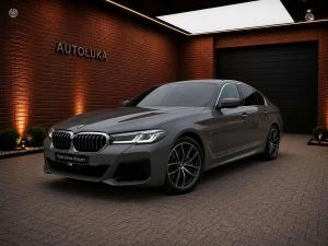 Grey BMW 520 2020 in Marijampole, with an engine capacity of 2.00 L and mileage of 154 thousand km for 34485 €, photo  on AUTOMOTO.COM.LV