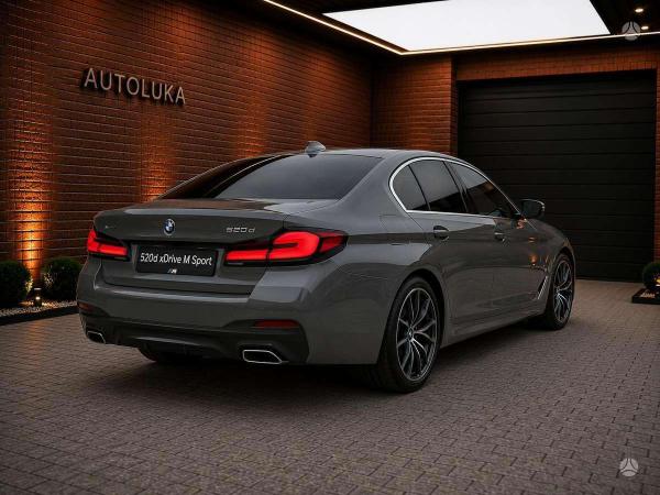 Pelēks BMW 520 2020 Marijampole, ar dzinēja tilpumu 2.00 L un nobraukumu 154 tūkst. km par 34485 €, foto 5 vietnē AUTOMOTO.COM.LV