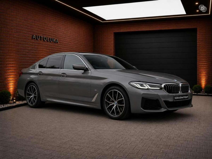 Pelēks BMW 520 2020 Marijampole, ar dzinēja tilpumu 2.00 L un nobraukumu 154 tūkst. km par 34485 €, foto 9 vietnē AUTOMOTO.COM.LV