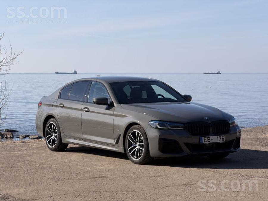 Pelēks BMW 520 2021 Rīga, ar dzinēja tilpumu 2.00 L un nobraukumu 72 tūkst. km par 34999 €, foto 1 vietnē AUTOMOTO.COM.LV