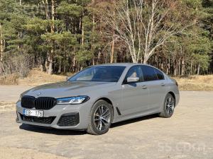 Pelēks BMW 520 2021 Rīga, ar dzinēja tilpumu 2.00 L un nobraukumu 72 tūkst. km par 34999 €, foto 4 vietnē AUTOMOTO.COM.LV