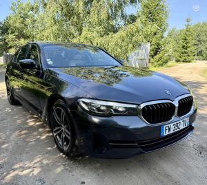 Pelēks BMW 520 2021 Viļņa, ar dzinēja tilpumu 2.00 L un nobraukumu 240 tūkst. km par 17600 €, foto 8 vietnē AUTOMOTO.COM.LV