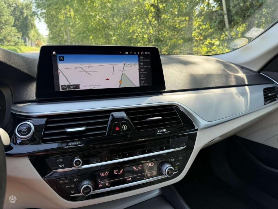 Pelēks BMW 520 2021 Viļņa, ar dzinēja tilpumu 2.00 L un nobraukumu 240 tūkst. km par 17600 €, foto 10 vietnē AUTOMOTO.COM.LV