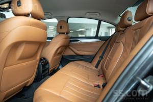 Grey BMW 520 2021 in Riga, with an engine capacity of 2.00 L and mileage of 145 thousand km for 28900 €, photo 7 on AUTOMOTO.COM.LV