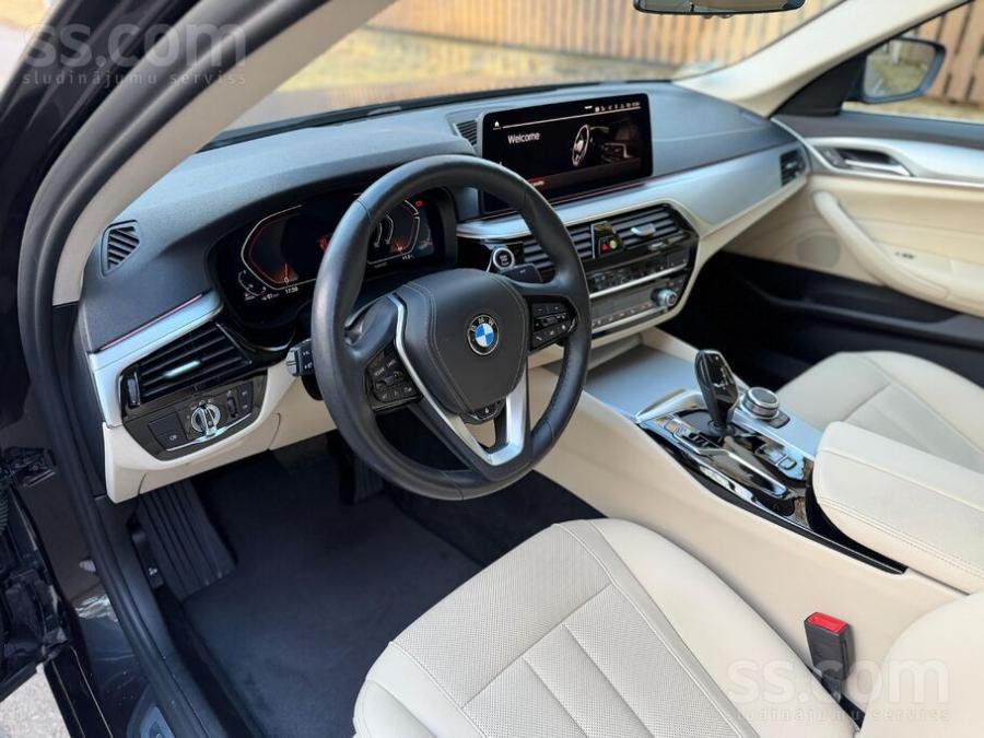 Pelēks BMW 520 2022 Rīga, ar dzinēja tilpumu 2.00 L un nobraukumu 57 tūkst. km par 29900 €, foto 9 vietnē AUTOMOTO.COM.LV