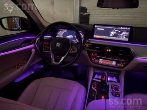 Pelēks BMW 520 2022 Rīga, ar dzinēja tilpumu 2.00 L un nobraukumu 57 tūkst. km par 29900 €, foto 17 vietnē AUTOMOTO.COM.LV