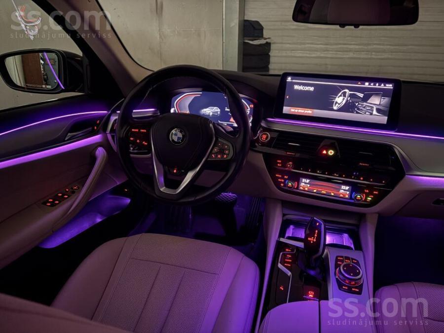 Pelēks BMW 520 2022 Rīga, ar dzinēja tilpumu 2.00 L un nobraukumu 57 tūkst. km par 29900 €, foto 17 vietnē AUTOMOTO.COM.LV