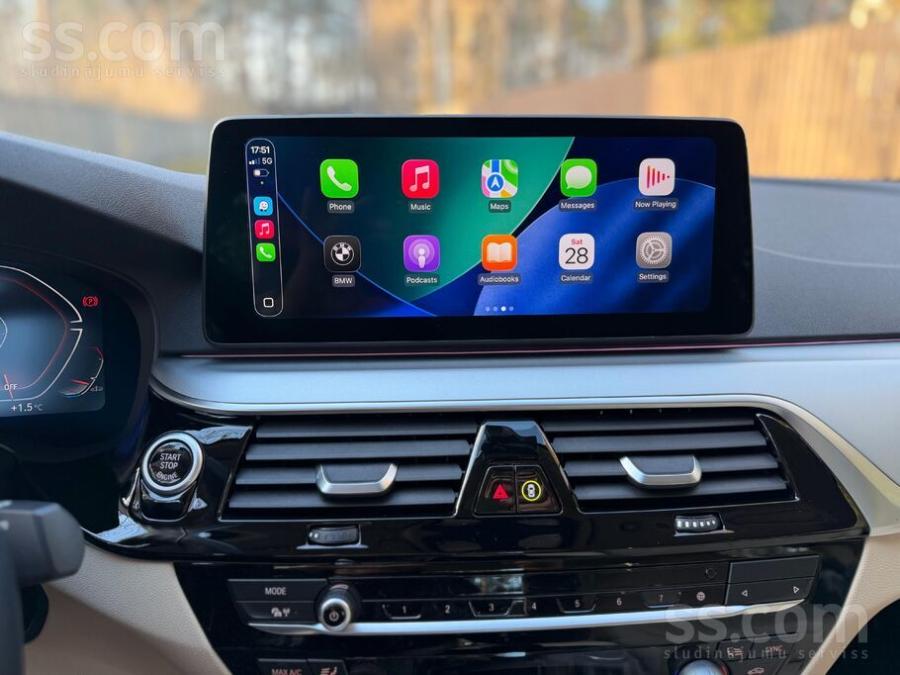 Pelēks BMW 520 2022 Rīga, ar dzinēja tilpumu 2.00 L un nobraukumu 57 tūkst. km par 29900 €, foto 21 vietnē AUTOMOTO.COM.LV
