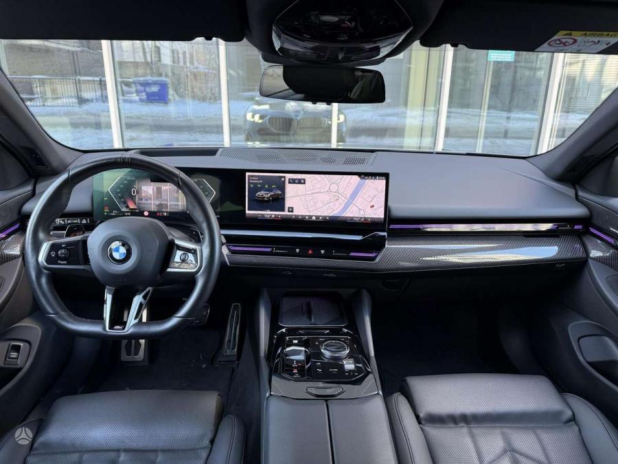 Pelēks BMW 520 2023 Viļņa, ar dzinēja tilpumu 2.00 L un nobraukumu 46 tūkst. km par 49490 €, foto 20 vietnē AUTOMOTO.COM.LV