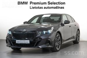 Pelēks BMW 520 2024 Rīga, ar dzinēja tilpumu 2.00 L un nobraukumu 50 tūkst. km par 55500 €, foto  vietnē AUTOMOTO.COM.LV