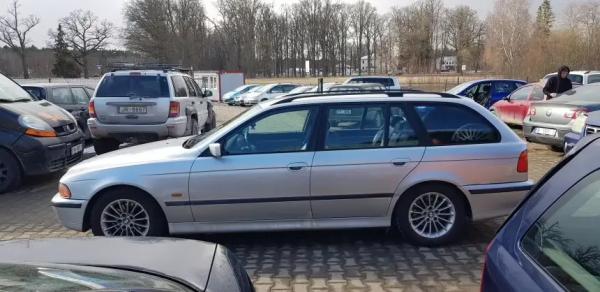 Pelēks BMW 520 1997 Valmiera, ar dzinēja tilpumu 2.00 L un nobraukumu 356 tūkst. km par 1800 €, foto 6 vietnē AUTOMOTO.COM.LV