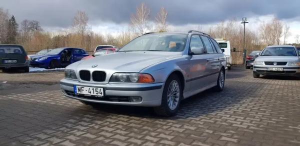 Pelēks BMW 520 1997 Valmiera, ar dzinēja tilpumu 2.00 L un nobraukumu 356 tūkst. km par 1800 €, foto 7 vietnē AUTOMOTO.COM.LV
