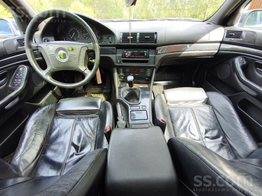 Серый БМВ 520 2001 в Тукумс, объемом двигателя 2.20 л и пробегом 370 тыс. км за 1999 €, фото 8 на AUTOMOTO.COM.LV