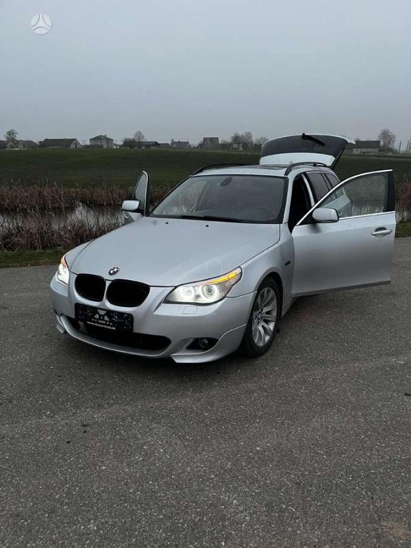 Pelēks BMW 520 2005 Alīta, ar dzinēja tilpumu 2.50 L un nobraukumu 42 tūkst. km par 2500 €, foto 10 vietnē AUTOMOTO.COM.LV