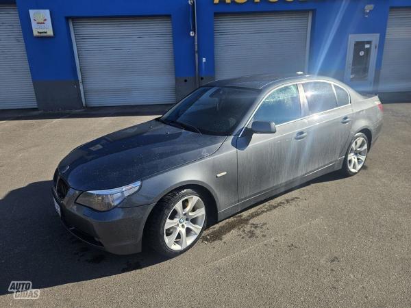 Grey BMW 520 2005 in Klaipeda, with an engine capacity of 2.00 L and mileage of 378 thousand km for 2600 €, photo 2 on AUTOMOTO.COM.LV