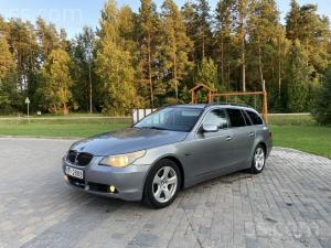 Grey BMW 520 2005 in Rezekne, with an engine capacity of 2.00 L and mileage of 279 thousand km for 2100 €, photo  on AUTOMOTO.COM.LV