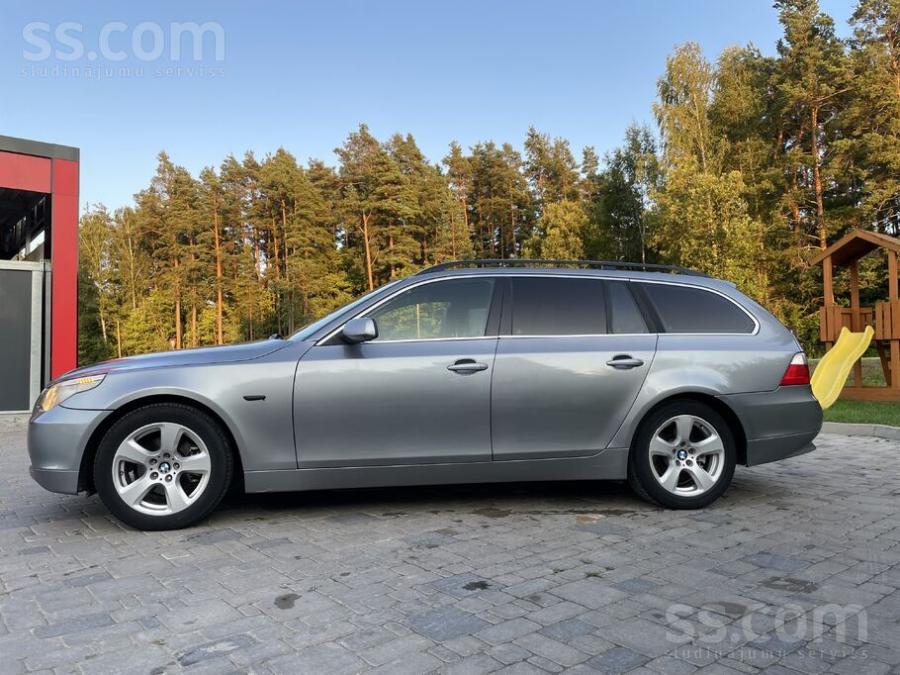 Pelēks BMW 520 2005 Rēzekne, ar dzinēja tilpumu 2.00 L un nobraukumu 279 tūkst. km par 2100 €, foto 3 vietnē AUTOMOTO.COM.LV