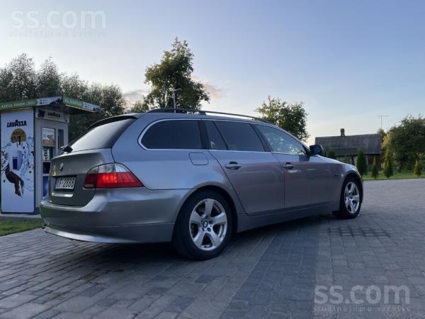 Pelēks BMW 520 2005 Rēzekne, ar dzinēja tilpumu 2.00 L un nobraukumu 279 tūkst. km par 2100 €, foto 4 vietnē AUTOMOTO.COM.LV