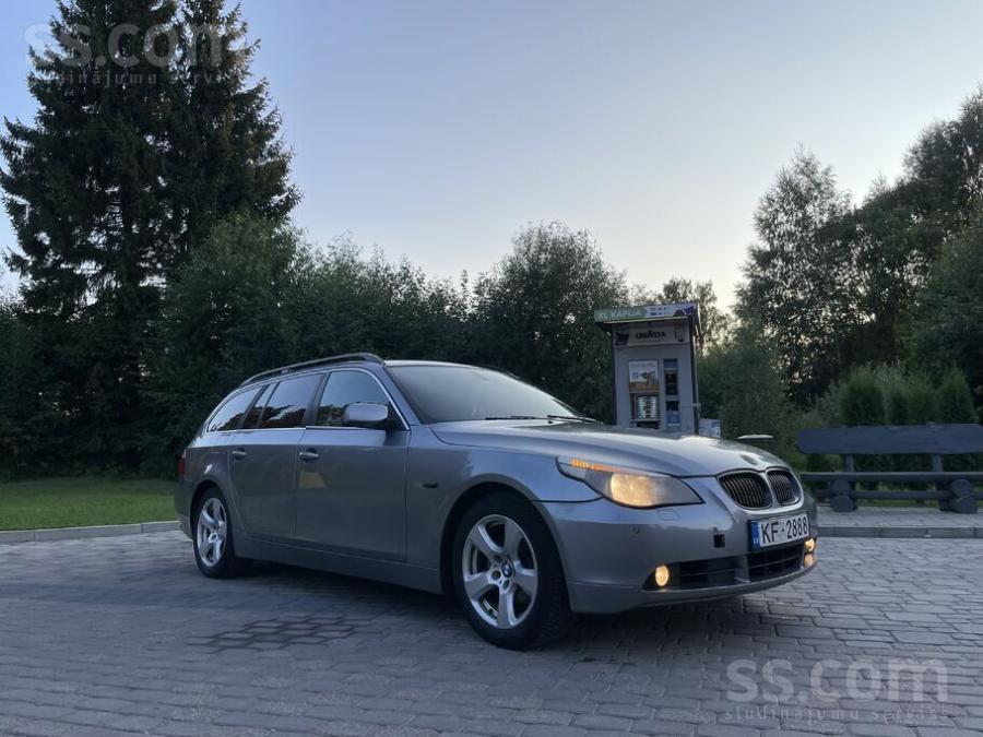 Pelēks BMW 520 2005 Rēzekne, ar dzinēja tilpumu 2.00 L un nobraukumu 279 tūkst. km par 2100 €, foto 6 vietnē AUTOMOTO.COM.LV