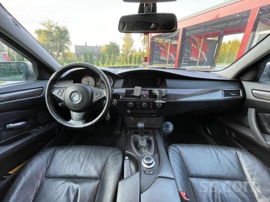 Pelēks BMW 520 2005 Rēzekne, ar dzinēja tilpumu 2.00 L un nobraukumu 279 tūkst. km par 2100 €, foto 8 vietnē AUTOMOTO.COM.LV