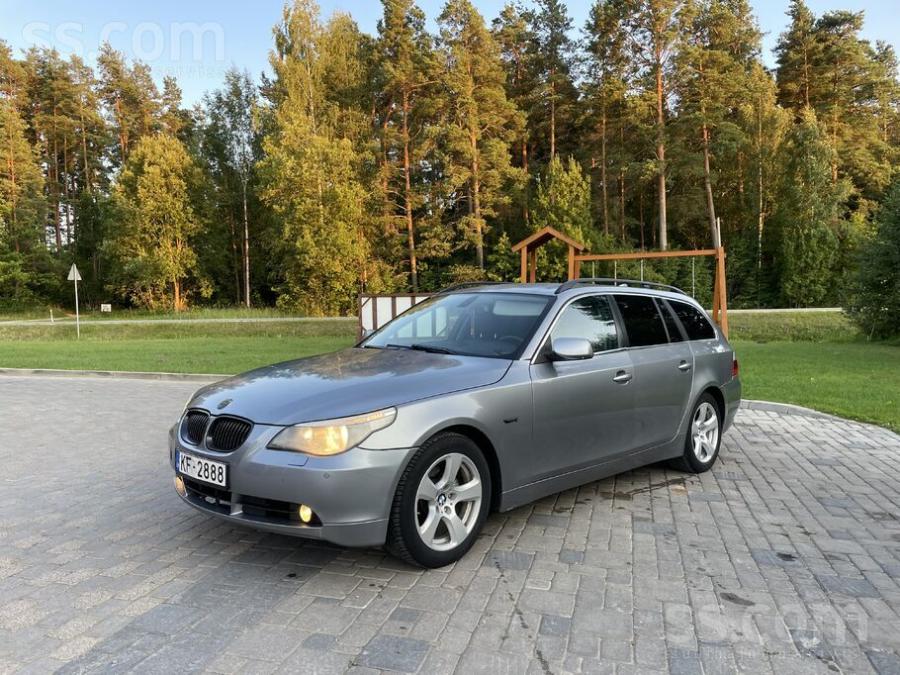 Pelēks BMW 520 2005 Rēzekne, ar dzinēja tilpumu 2.00 L un nobraukumu 279 tūkst. km par 2100 €, foto 1 vietnē AUTOMOTO.COM.LV