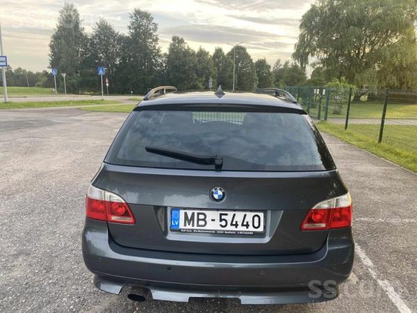 Grey BMW 520 2006 in Cesis, with an engine capacity of 2.00 L and mileage of 315 thousand km for 4700 €, photo 5 on AUTOMOTO.COM.LV