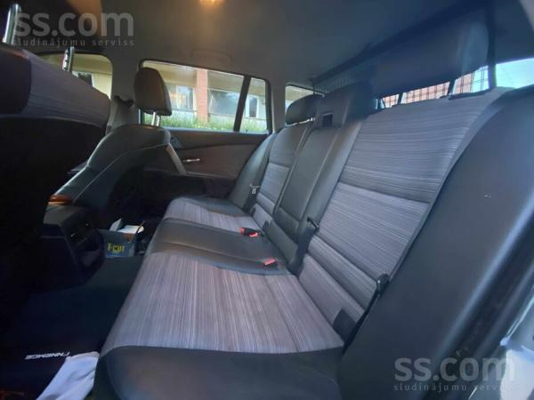 Grey BMW 520 2006 in Cesis, with an engine capacity of 2.00 L and mileage of 315 thousand km for 4700 €, photo 9 on AUTOMOTO.COM.LV