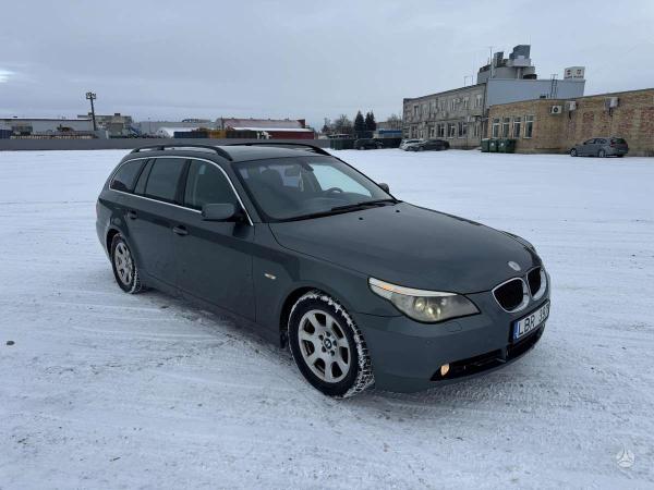 Pelēks BMW 520 2006 Klaipėda, ar dzinēja tilpumu 2.00 L un nobraukumu 400 tūkst. km par 2150 €, foto 3 vietnē AUTOMOTO.COM.LV