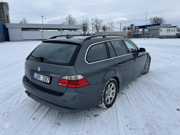 Pelēks BMW 520 2006 Klaipėda, ar dzinēja tilpumu 2.00 L un nobraukumu 400 tūkst. km par 2150 €, foto 5 vietnē AUTOMOTO.COM.LV