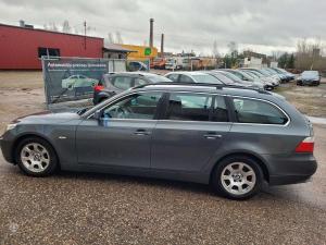 Grey BMW 520 2006 in Telschi, with an engine capacity of 2.00 L and mileage of 300 thousand km for 4150 €, photo 6 on AUTOMOTO.COM.LV