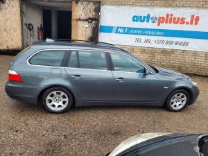 Grey BMW 520 2006 in Telschi, with an engine capacity of 2.00 L and mileage of 300 thousand km for 4150 €, photo 11 on AUTOMOTO.COM.LV