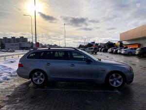 Grey BMW 520 2006 in Kaunas, with an engine capacity of 2.00 L and mileage of 357 thousand km for 2500 €, photo 10 on AUTOMOTO.COM.LV