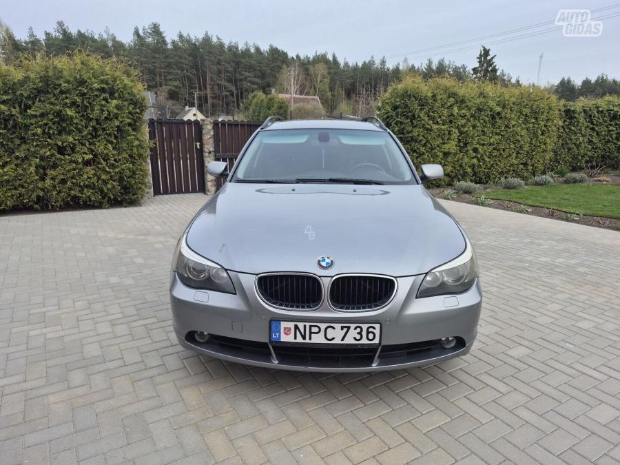Grey BMW 520 2006 in Jonava, with an engine capacity of 2.00 L and mileage of 353 thousand km for 3500 €, photo 3 on AUTOMOTO.COM.LV