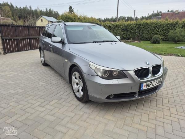 Grey BMW 520 2006 in Jonava, with an engine capacity of 2.00 L and mileage of 353 thousand km for 3500 €, photo 3 on AUTOMOTO.COM.LV