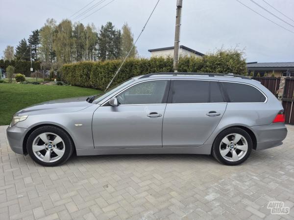 Grey BMW 520 2006 in Jonava, with an engine capacity of 2.00 L and mileage of 353 thousand km for 3500 €, photo 4 on AUTOMOTO.COM.LV