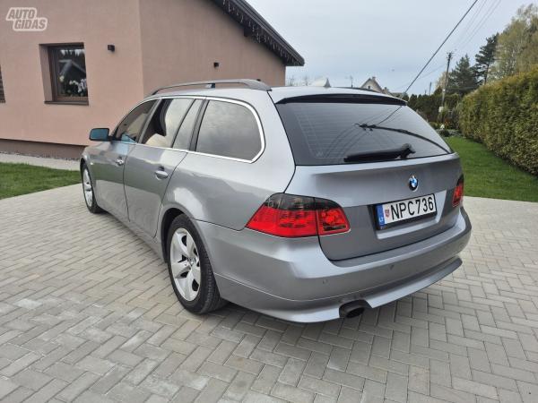 Grey BMW 520 2006 in Jonava, with an engine capacity of 2.00 L and mileage of 353 thousand km for 3500 €, photo 6 on AUTOMOTO.COM.LV