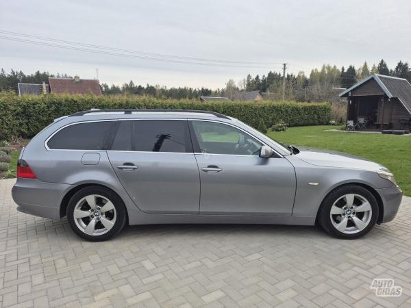Grey BMW 520 2006 in Jonava, with an engine capacity of 2.00 L and mileage of 353 thousand km for 3500 €, photo 9 on AUTOMOTO.COM.LV