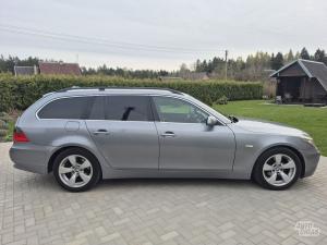 Grey BMW 520 2006 in Jonava, with an engine capacity of 2.00 L and mileage of 353 thousand km for 3500 €, photo 10 on AUTOMOTO.COM.LV