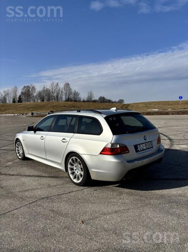 Pelēks BMW 520 2006 Valka, ar dzinēja tilpumu 2.00 L un nobraukumu 0 tūkst. km par 4850 €, foto 2 vietnē AUTOMOTO.COM.LV
