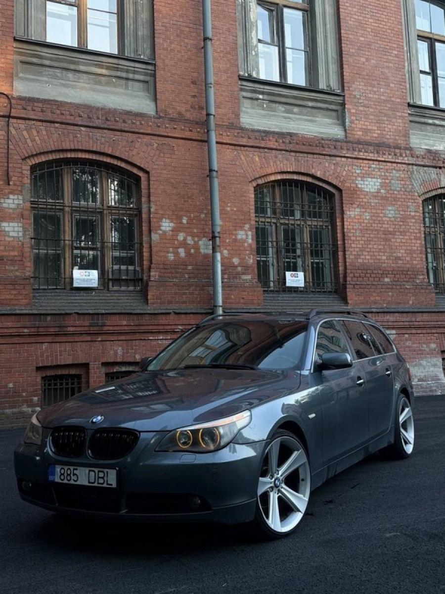 Pelēks BMW 520 2006 Narva, ar dzinēja tilpumu 2.00 L un nobraukumu 387 tūkst. km par 3900 €, foto 13 vietnē AUTOMOTO.COM.LV