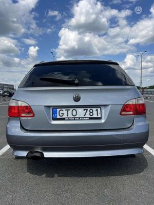Pelēks BMW 520 2006 Viļņa, ar dzinēja tilpumu 2.00 L un nobraukumu 339 tūkst. km par 2700 €, foto 5 vietnē AUTOMOTO.COM.LV