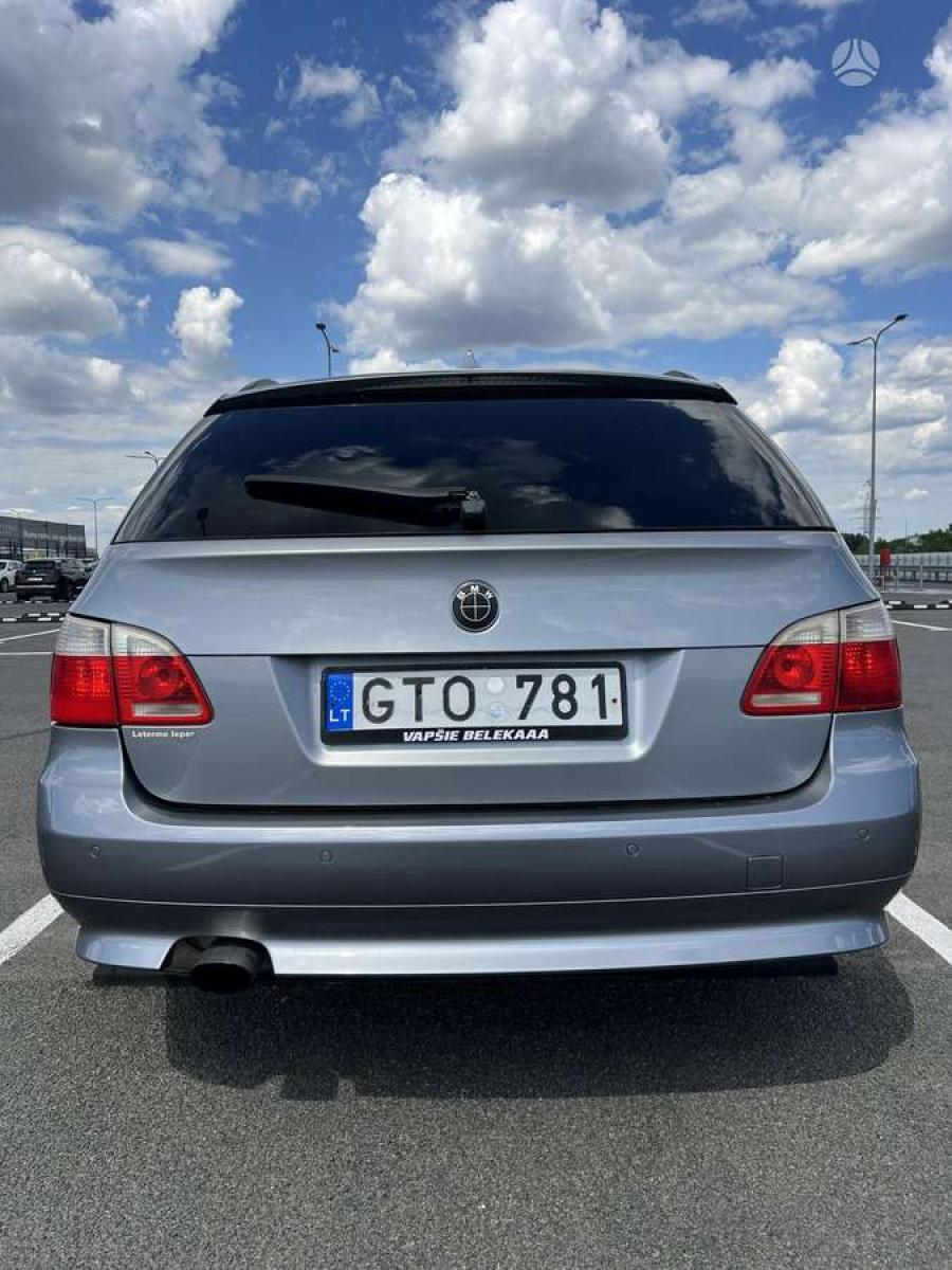 Pelēks BMW 520 2006 Viļņa, ar dzinēja tilpumu 2.00 L un nobraukumu 339 tūkst. km par 2700 €, foto 5 vietnē AUTOMOTO.COM.LV
