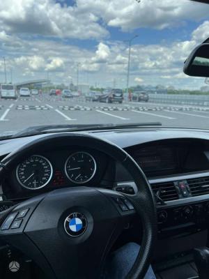 Pelēks BMW 520 2006 Viļņa, ar dzinēja tilpumu 2.00 L un nobraukumu 339 tūkst. km par 2700 €, foto 7 vietnē AUTOMOTO.COM.LV