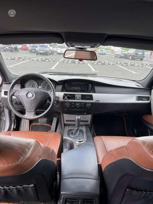 Pelēks BMW 520 2006 Viļņa, ar dzinēja tilpumu 2.00 L un nobraukumu 339 tūkst. km par 2700 €, foto 8 vietnē AUTOMOTO.COM.LV