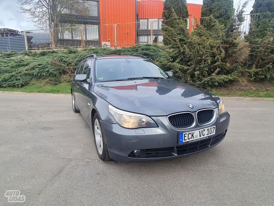 Pelēks BMW 520 2006 Kauņa, ar dzinēja tilpumu 2.00 L un nobraukumu 360 tūkst. km par 2950 €, foto 4 vietnē AUTOMOTO.COM.LV