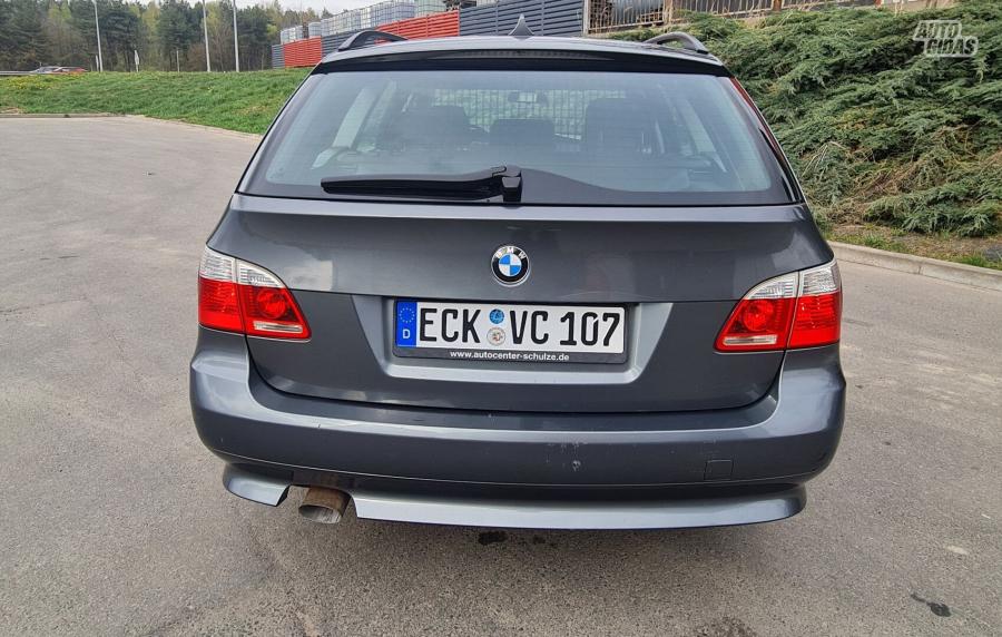 Pelēks BMW 520 2006 Kauņa, ar dzinēja tilpumu 2.00 L un nobraukumu 360 tūkst. km par 2950 €, foto 9 vietnē AUTOMOTO.COM.LV